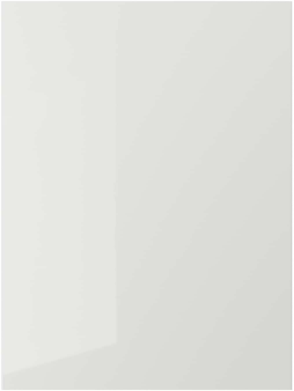 Дверь, глянцевый светло-серый, 60x80 см IKEA RINGHULT рингульт