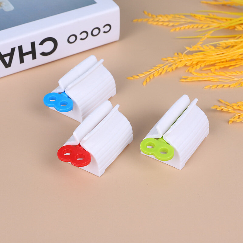 Диспенсер, выдавливатель, зажим, дозатор, для зубной пасты, тюбика. Пресс, выжиматель с ключом. Крепкий ABS-пластик.