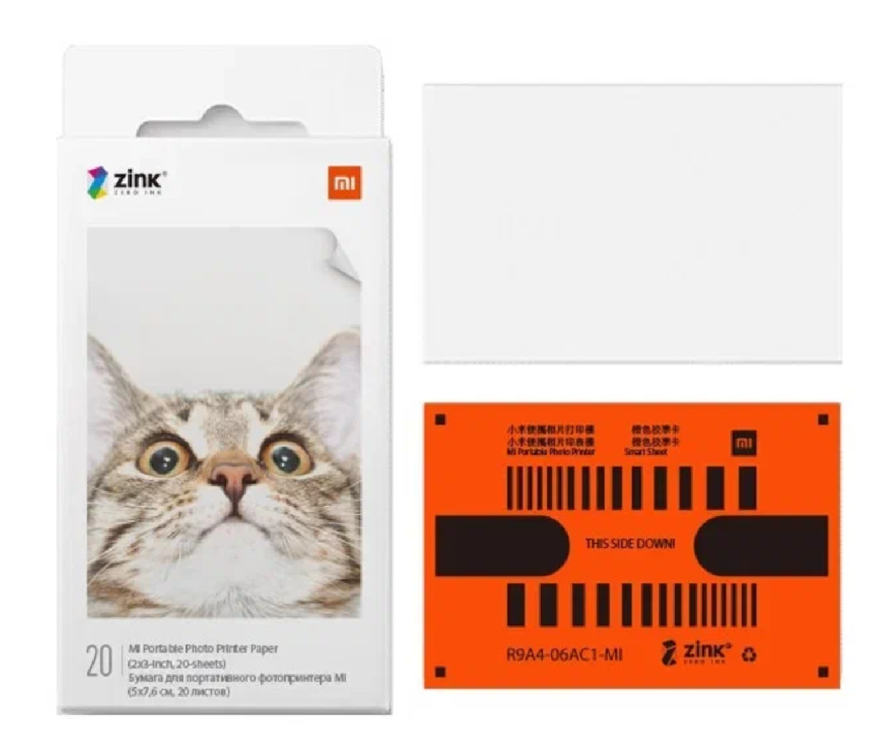 Цветная фотобумага для принтера Xiaomi mi Portable - 20 листов