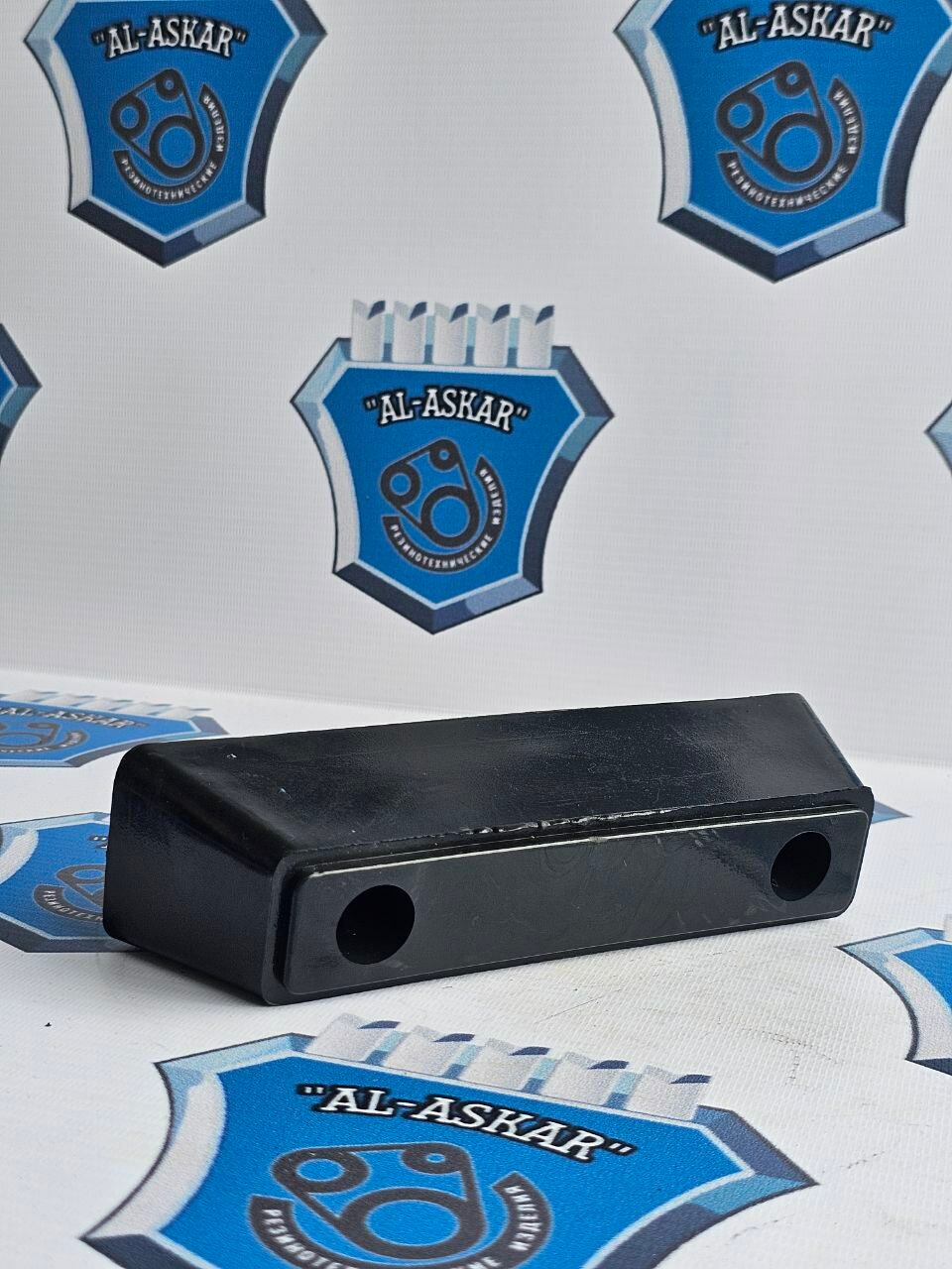 Отбойник заднего фургона широкий для автомобилей ГАЗель 3302, 1 шт.