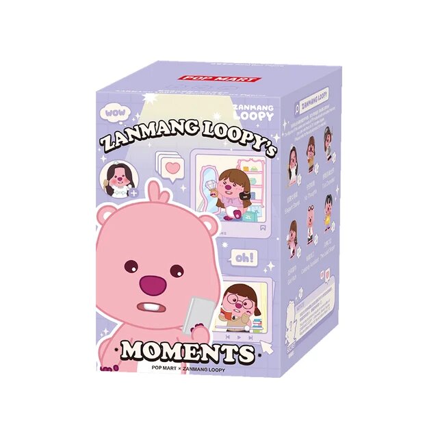 POP MART ZANMANG LOOPY's Moments Фигурки-сюрприз