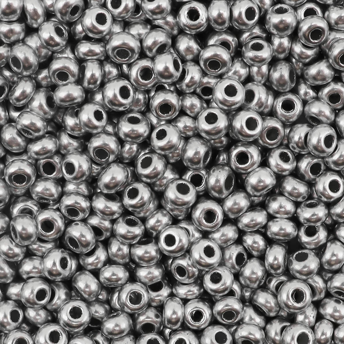 Бисер чешский Preciosa 10/0 (2,3 мм), 10 упак по 5 г (цвет 01700)