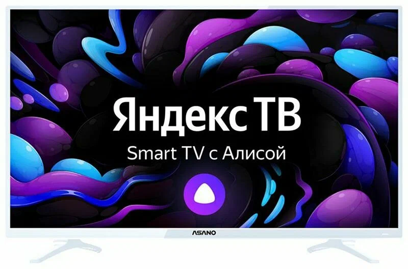 Телевизор LED Asano 24LH8011T, Smart TV, белый