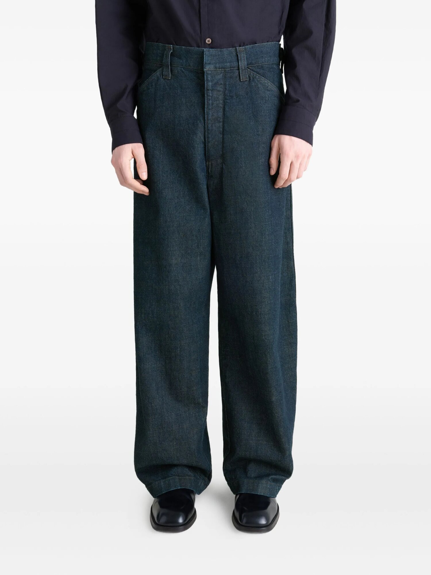 Джинсы LEMAIRE Maxi Workwear, размер 50, blue — фото 1