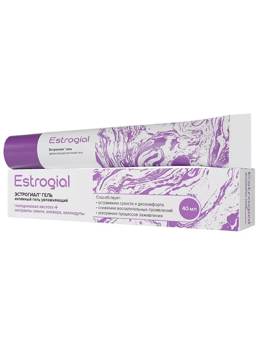 Эстрогиал гель интимный 40 мл -3 шт