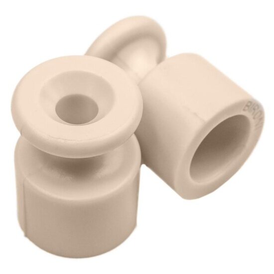 Изолятор для наружного монтажа Bironi пластик песочн. зол. (уп.100шт) B1-551-24-100