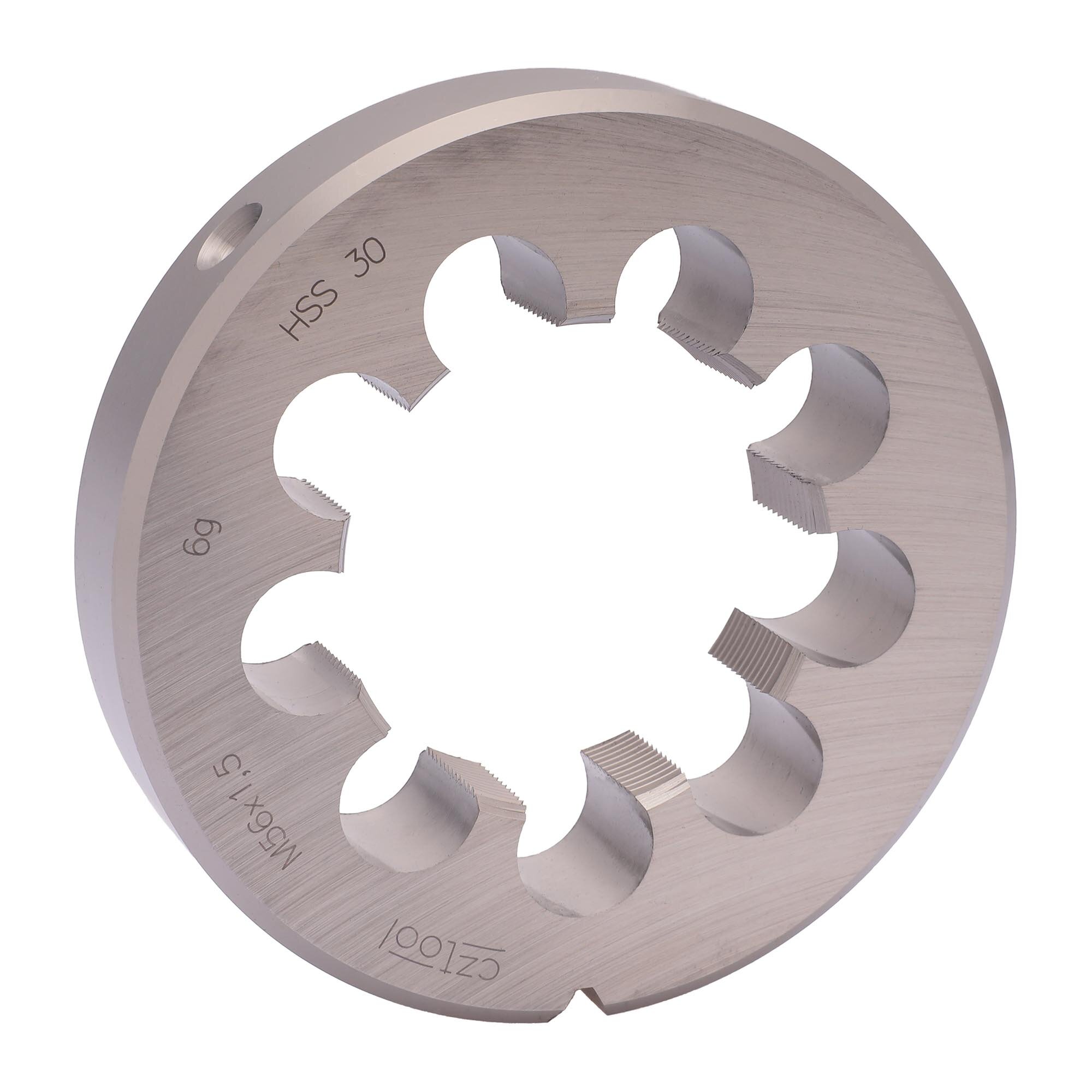 Плашка М56х1,5 DINEN22568 HSS 6g 105х22мм Bucovice(CzTool) 240564