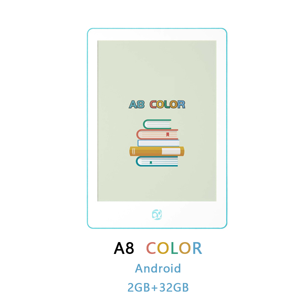 E-book OBOOK "A8 Color", 6", Qingchuan Green, E-ink, backlight, 2+32GB, Wi-Fi, Bluetooth, Android11