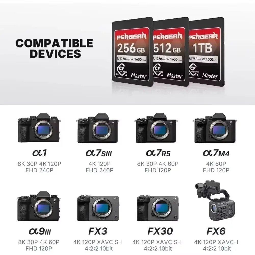 PERGEAR CFexpress 256GB 2-Pack — фото 1