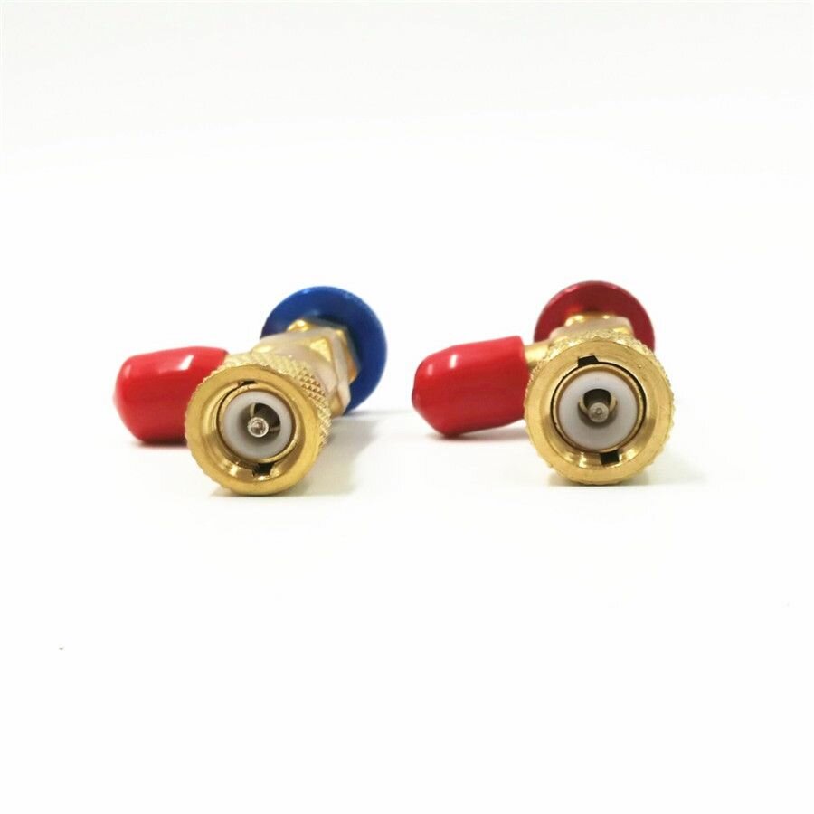 2шт Адаптер Зарядки Предохранительного Клапана R22/R410A Для Ремонта Кондиционера