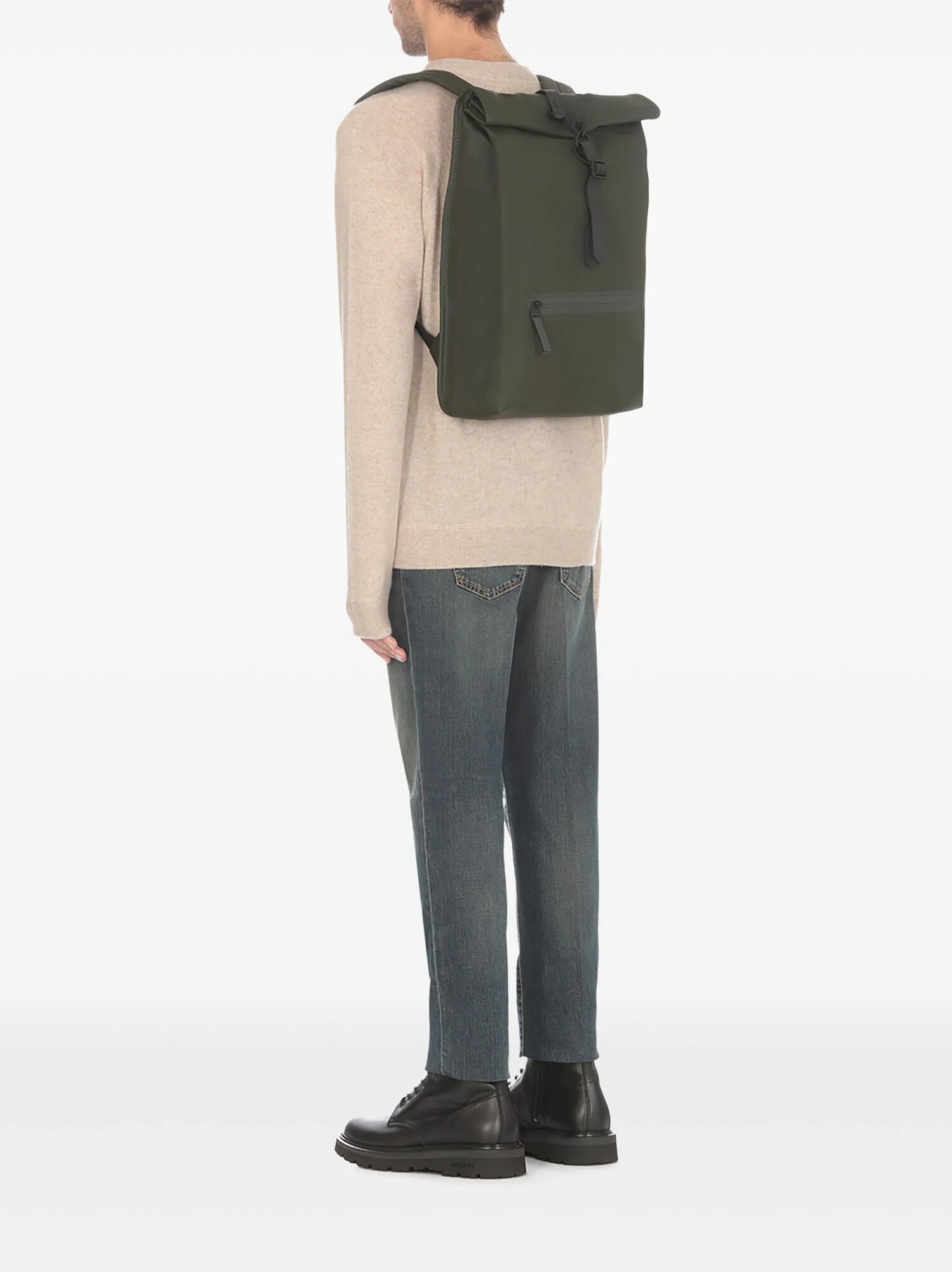 Сумка RAINS Rolltop, green — фото 1