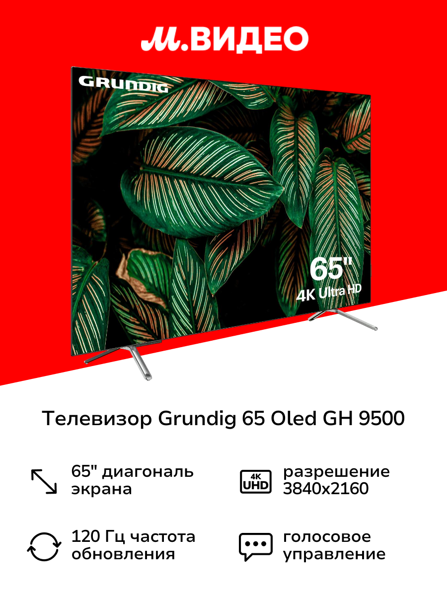 Телевизор Grundig 65 OLED GH 9500