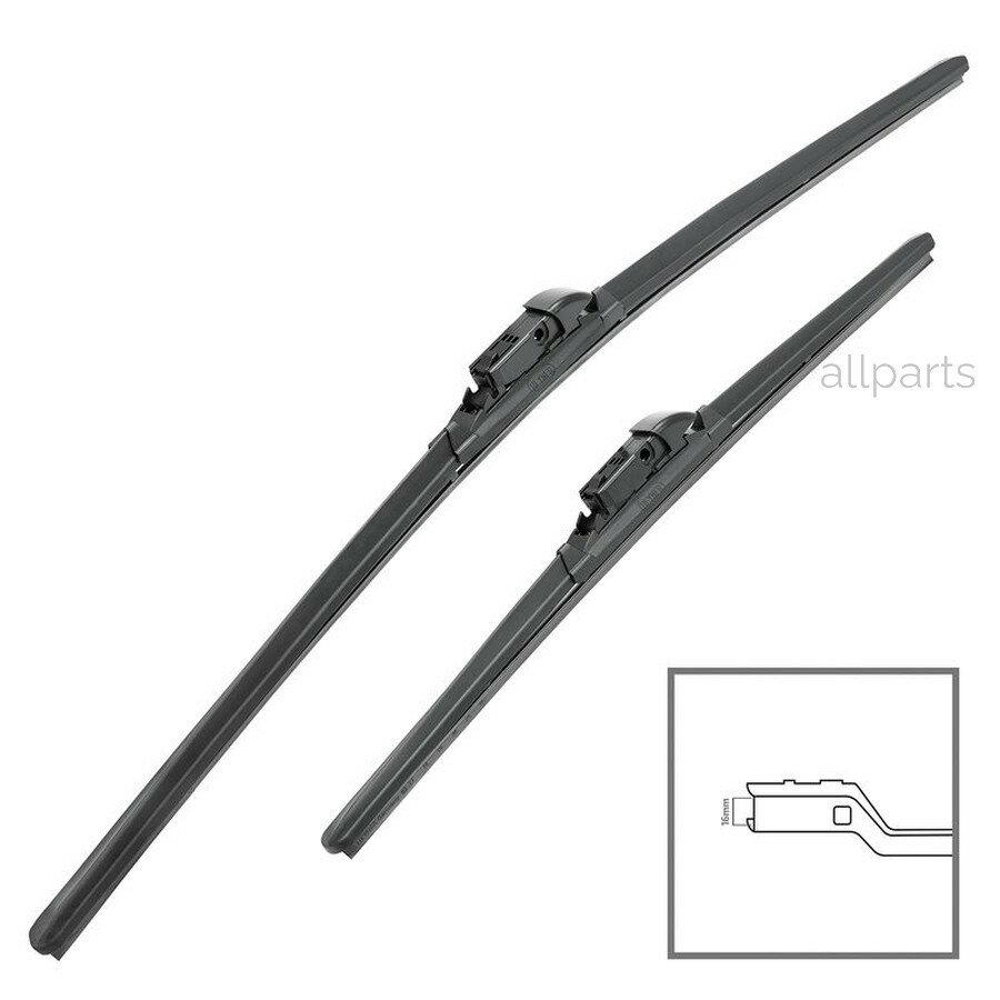 HEYNER 020 290 Щётки с/о 650/480мм blade-set HYBRID