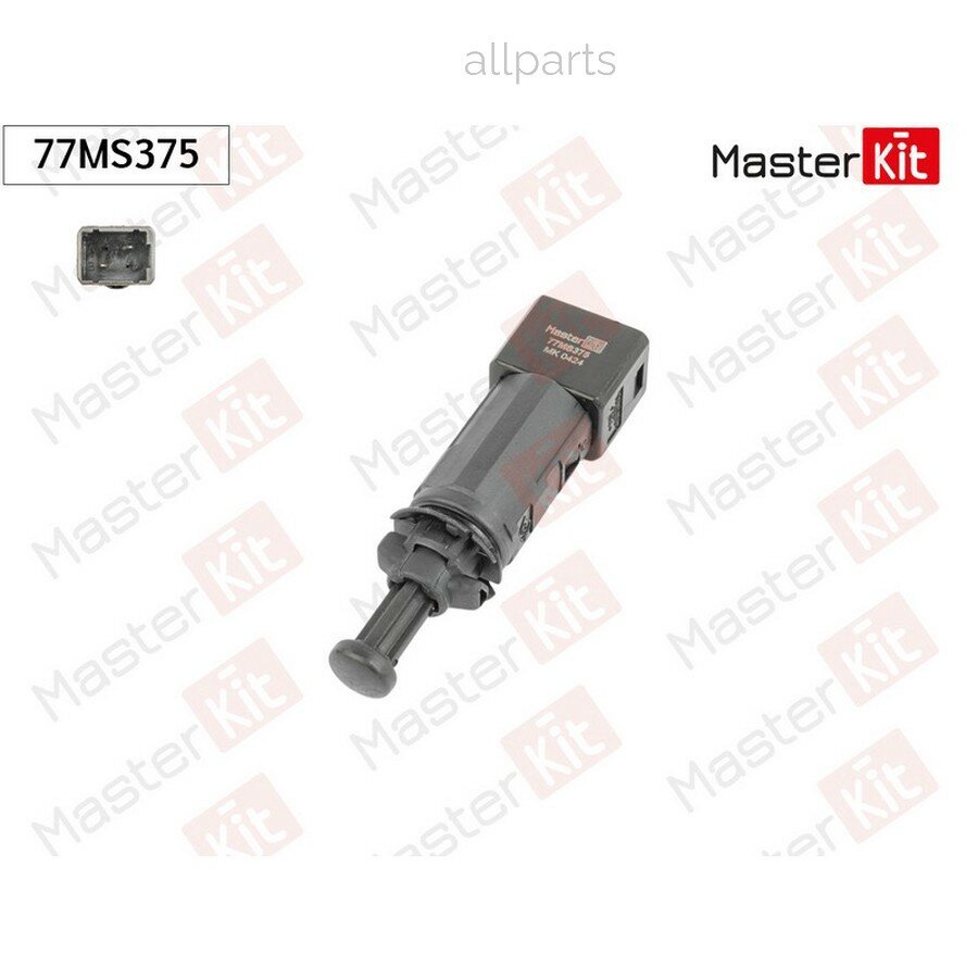 MASTERKIT 77MS375 Датчик, включение стоп-сигнала\ RENAULT LOGAN/SANDERO RENAULT CLIO/ SYMBOL/ SANDERO MASTERKIT 77MS375