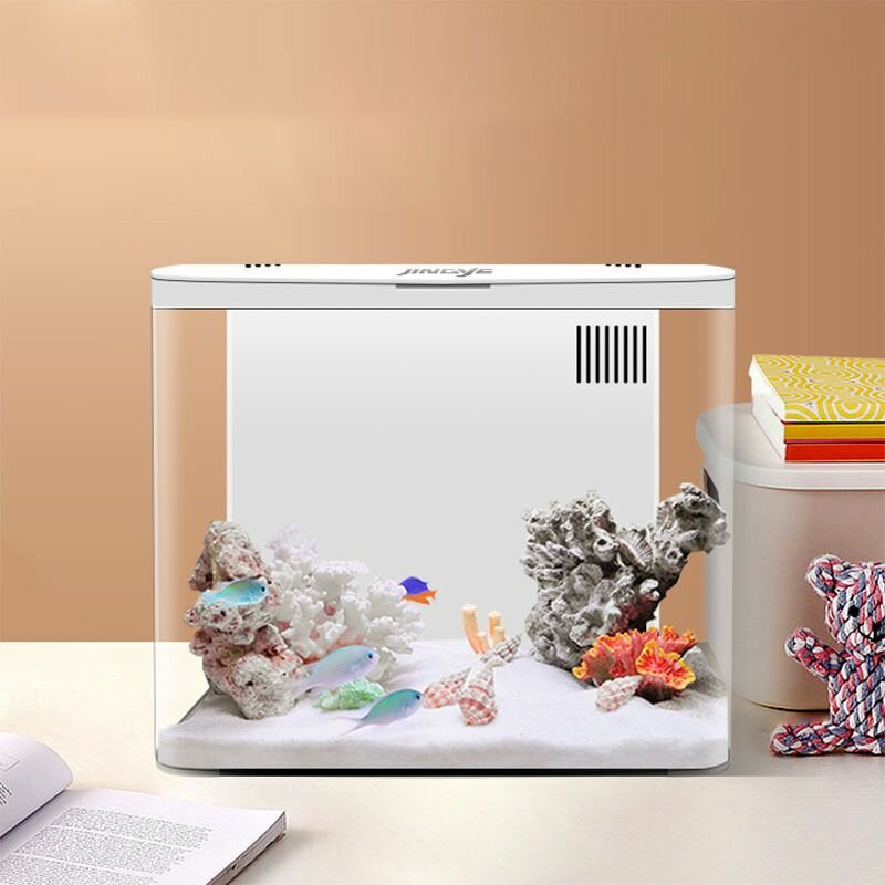 Аквариум Для Петушка С Фильтром И Подсветкой