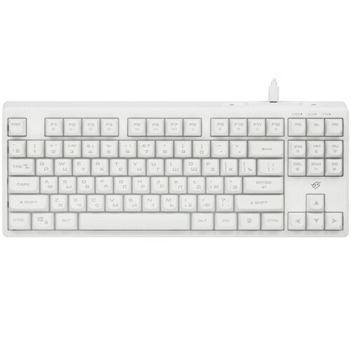 Клавиатура DEXP Crystalбелая