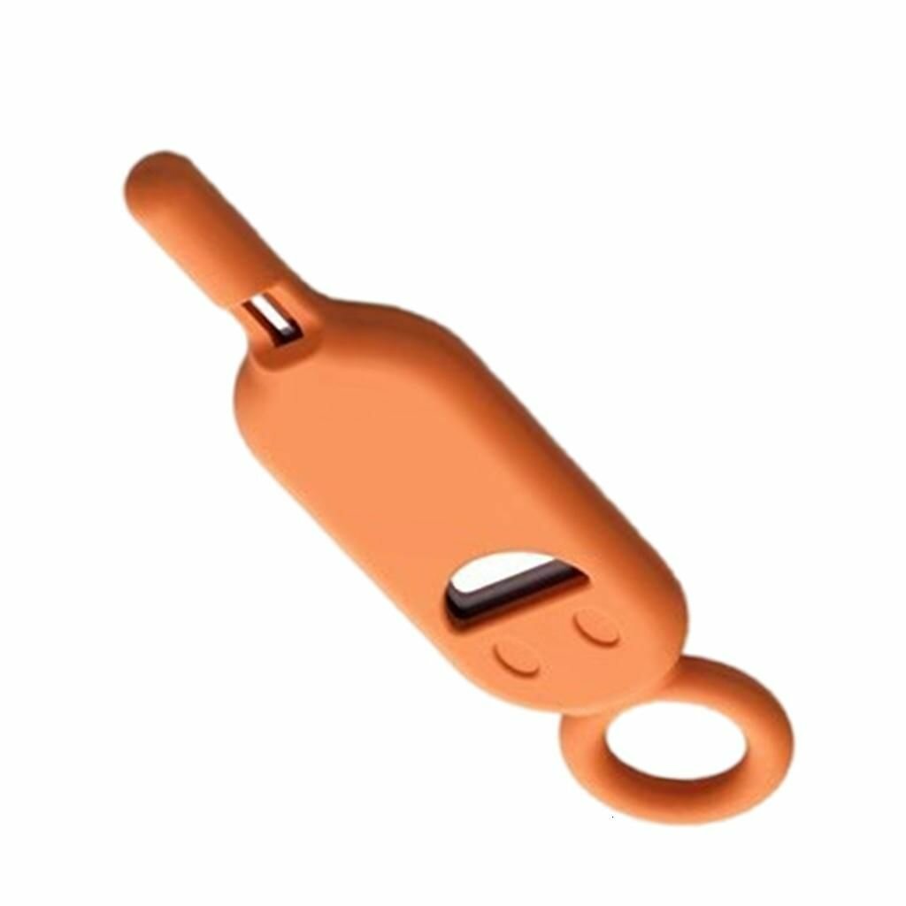 Шнурок для телефона, Защитная крышка для получения pin-кода карты мобильного телефона, портативный брелок ключей, многофункциональная карта-оранжевый