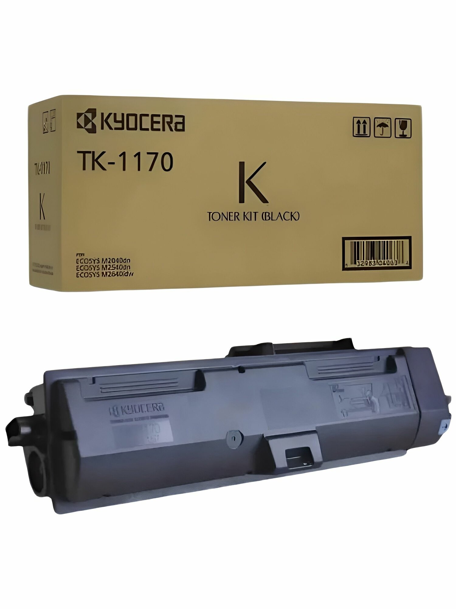 Картридж для принтера Kyocera TK-1170, черный, для лазерной печати, 1 шт