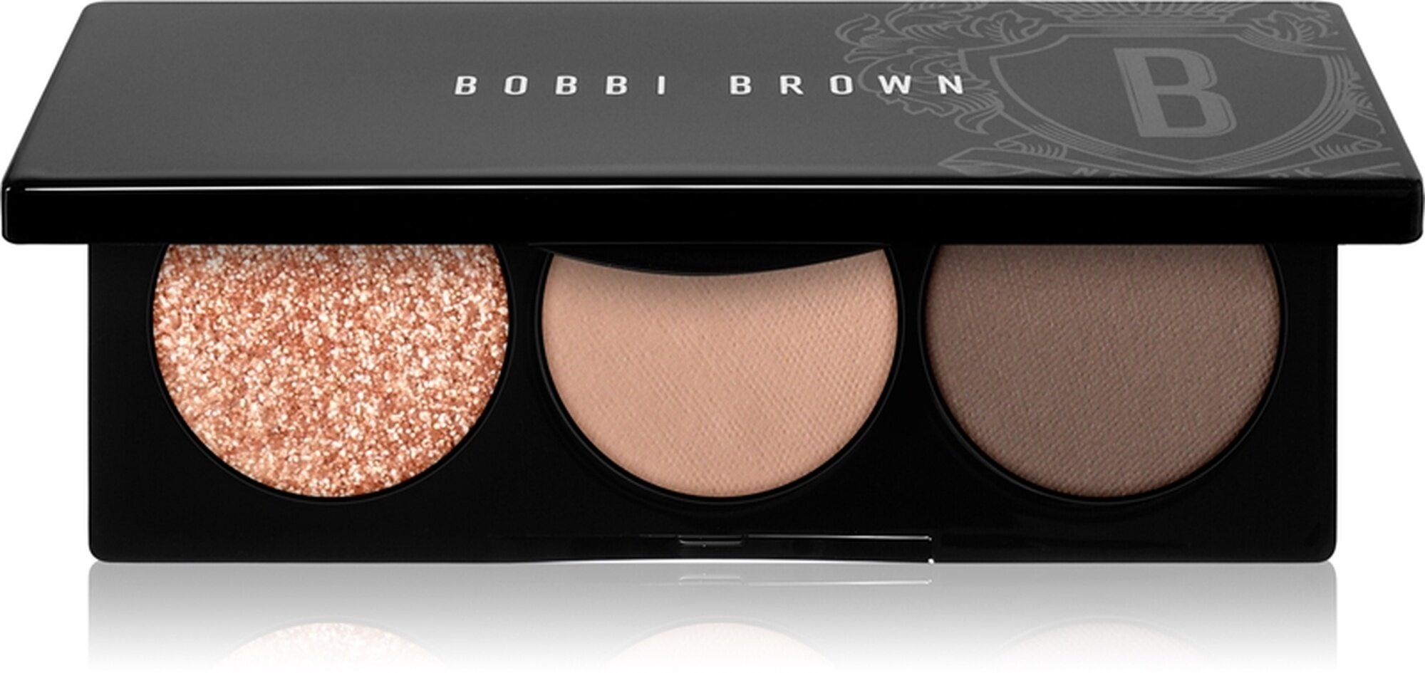 Bobbi Brown Палитра теней для век для идеального образа Essential Eye Shadow Trios 4,4 г оттенок Golden Hour