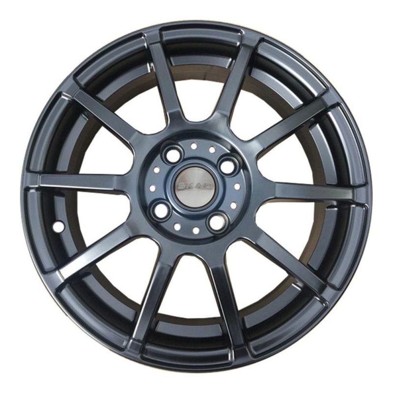 Диск колесный Скад Акита 6,0x15 4x100 Dia60.1 ET40 цвет черный бархат