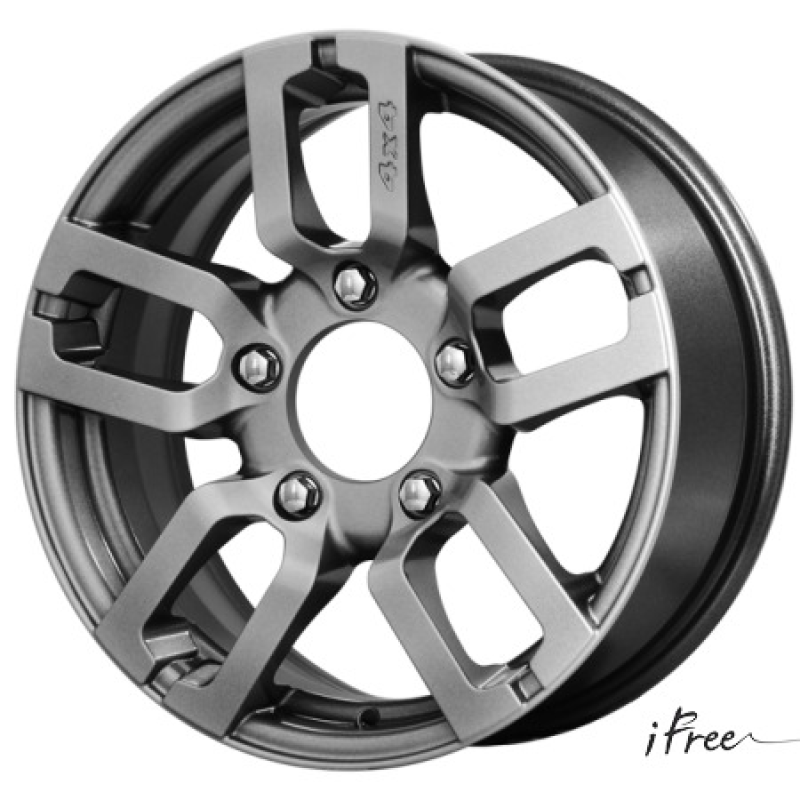 Диск колесный iFree Офф-лайн (KC516) 6,5x16 5x139,7 Dia98.0 ET40 цвет Хай Вэй (Темно-серебристый цвет)