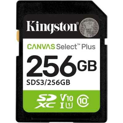 Карта памяти Canvas Select Plus 256GB SDS3/256GB
