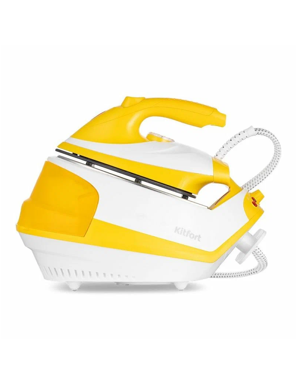 Парогенератор KITFORT КТ-9135 белый/желтый , 2000Вт, съемный резервуар 1200мл