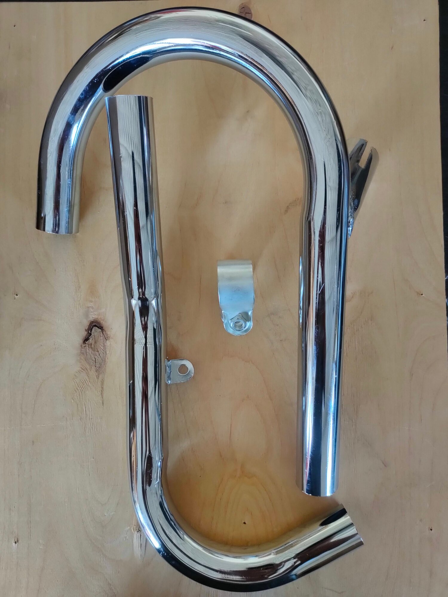 Трубы выхлопа Урал (на один глушитель)