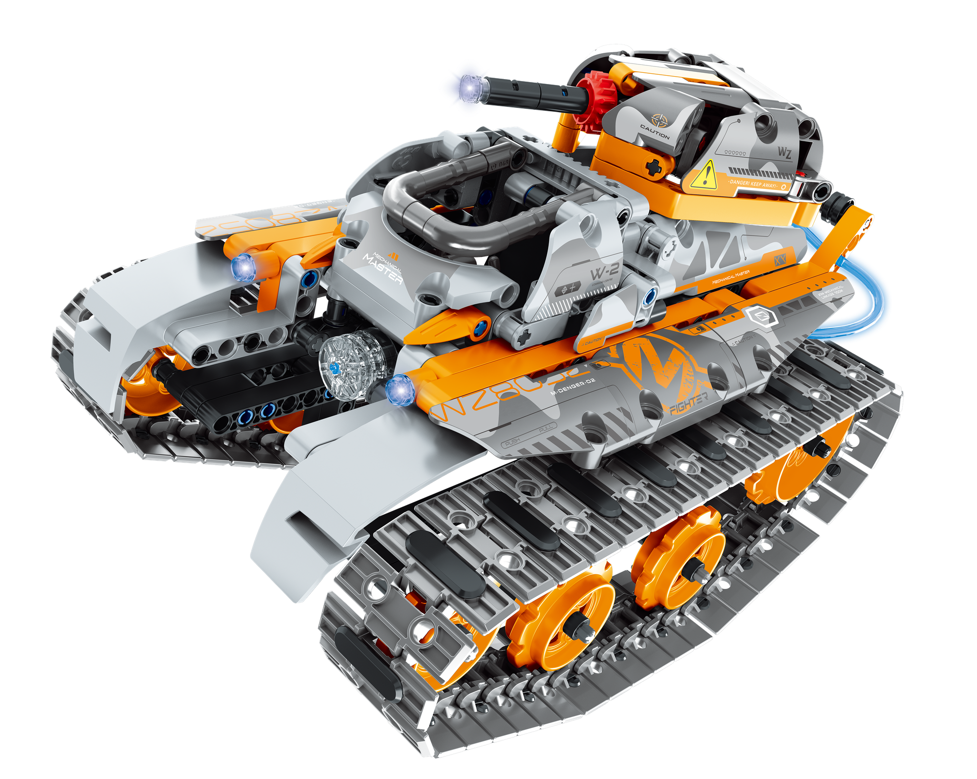 Конструктор iM.Master 8052 Гусеничный вездеход 4 в 1, FCJ1023340, 552 дет, с ДУ