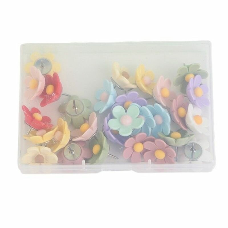 Цветочные кнопки для пробковой доски, 20