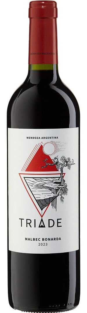 Вино Los Haroldos, "Triade" Malbec Bonarda, 2023