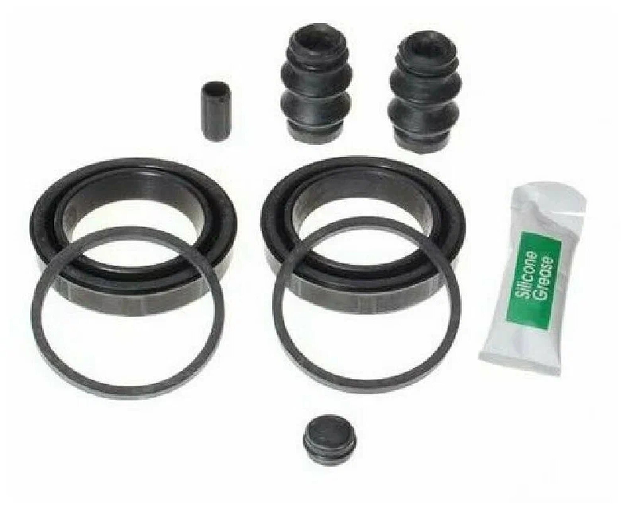 Ремкомплект тормозного суппорта (заглушки, направляющие втулки, болты), BREMBO FKT020