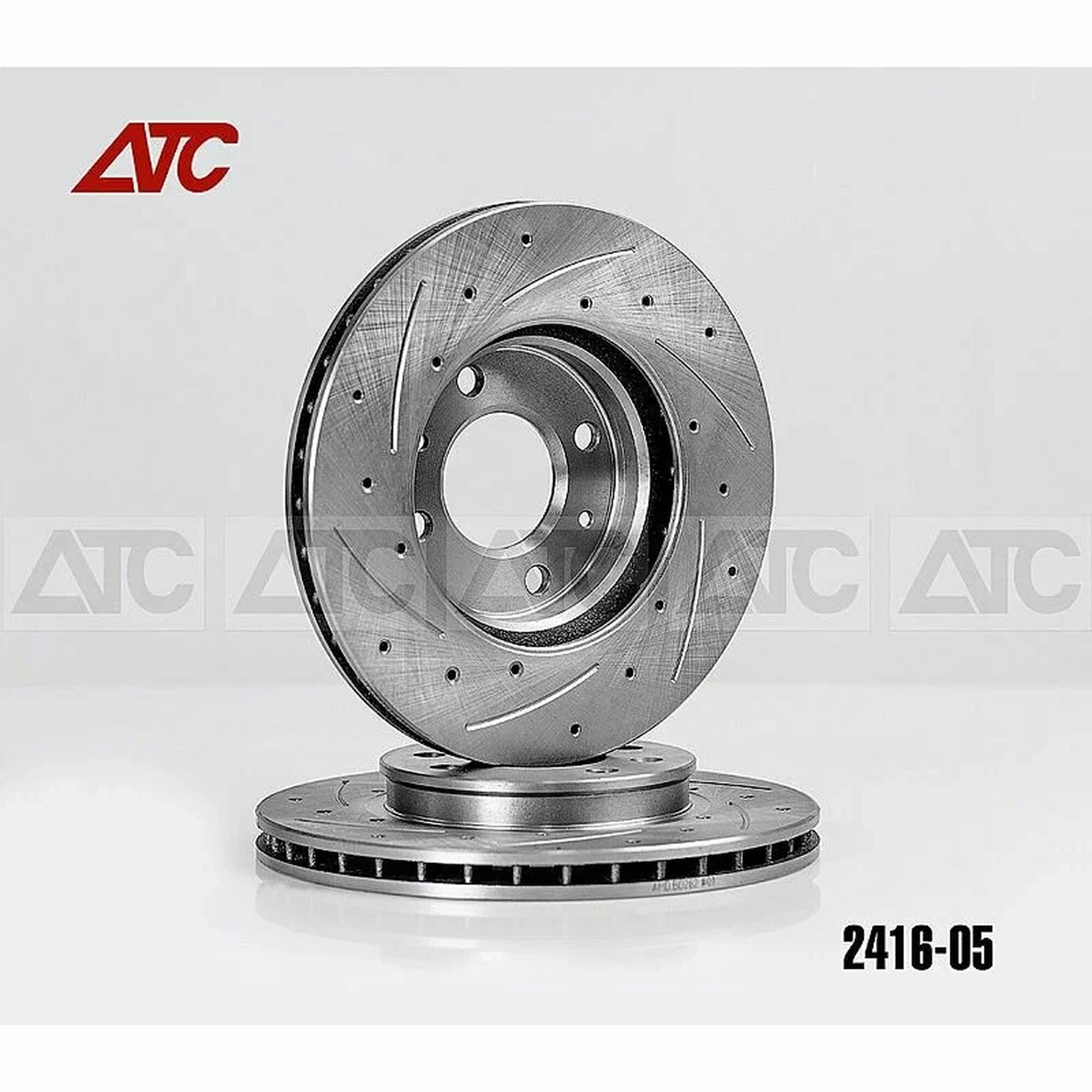 Тормозной диск передний АТС 241605 для а/м KIA Rio, HYUNDAI Accent