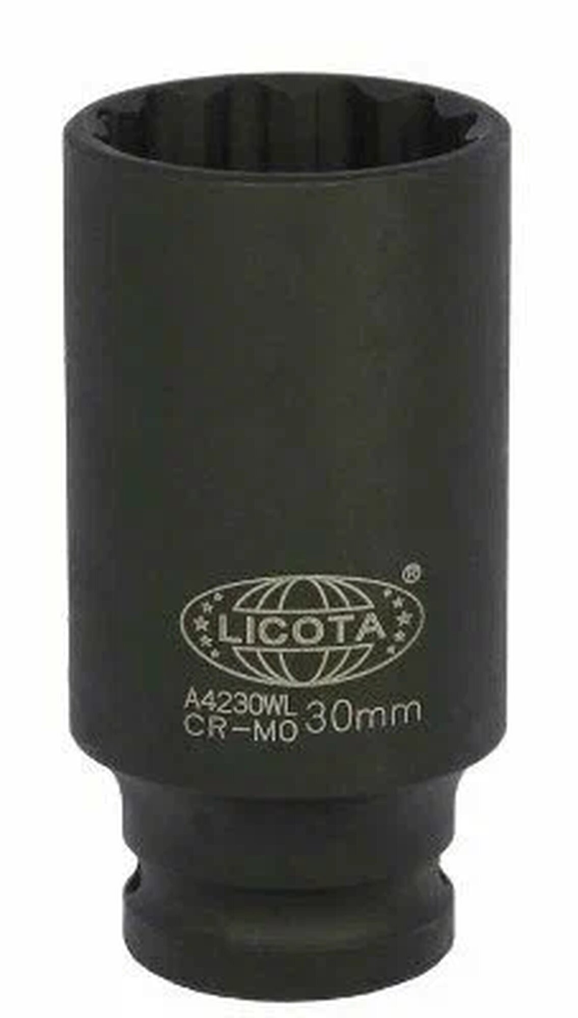 Головка торцевая ударная глубокая 1/2" 12-гранная 36 мм, LICOTA A4236WL