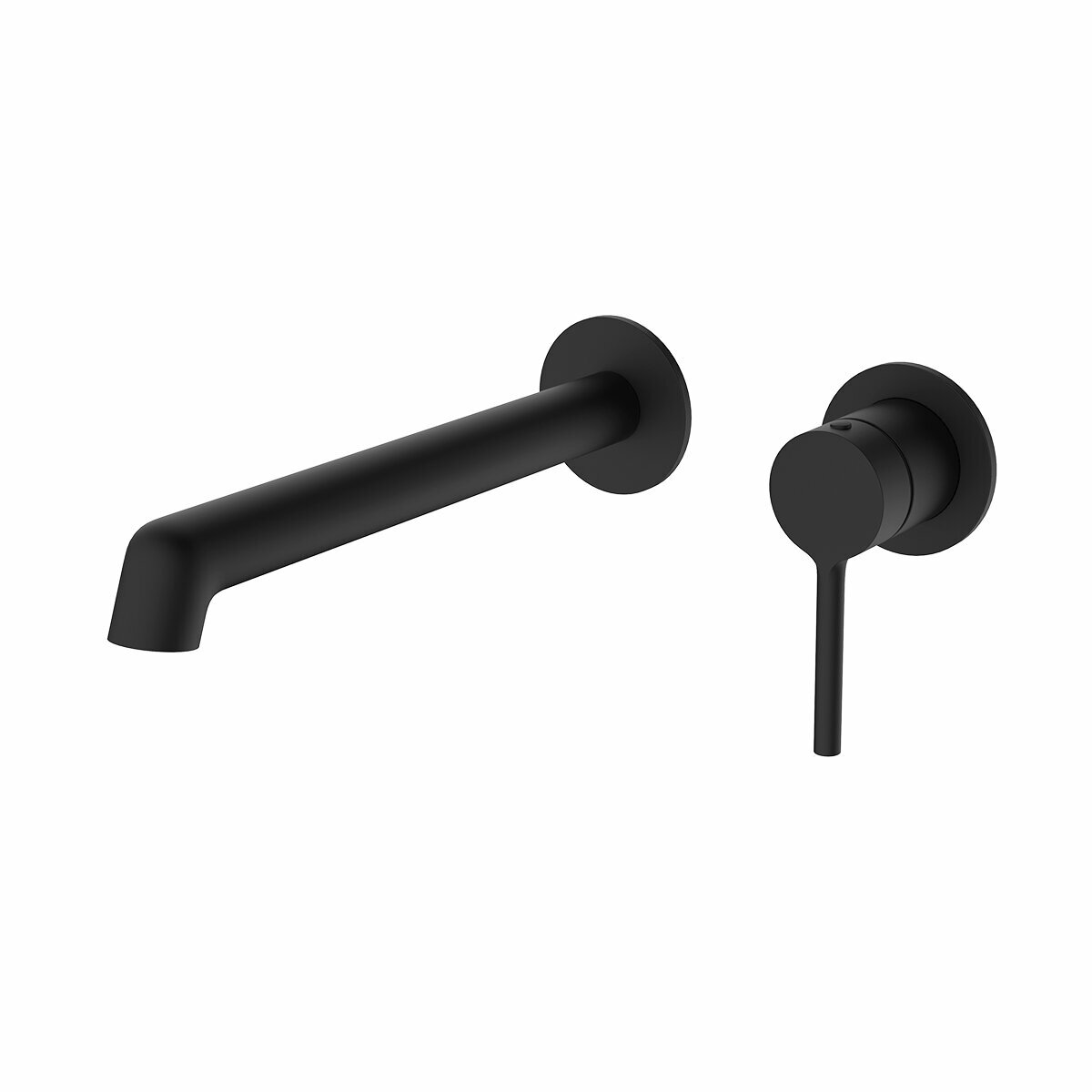 Смеситель Raglo R20.11.06 для раковины, встраиваемый, монолитный, черный