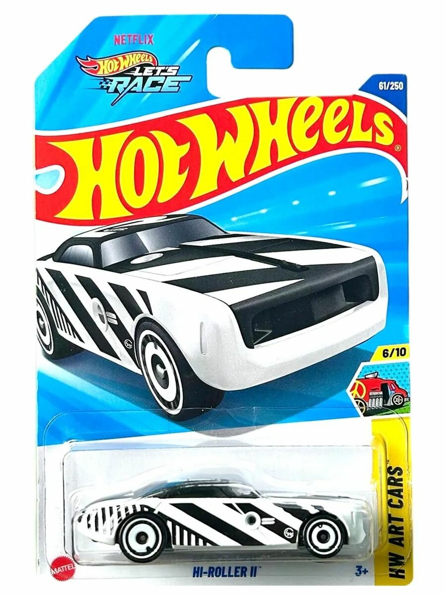 HYX07 Hot Wheels машинка металлическая игрушка коллекционная масштабная модель Hi-Roller II Кейс 2025