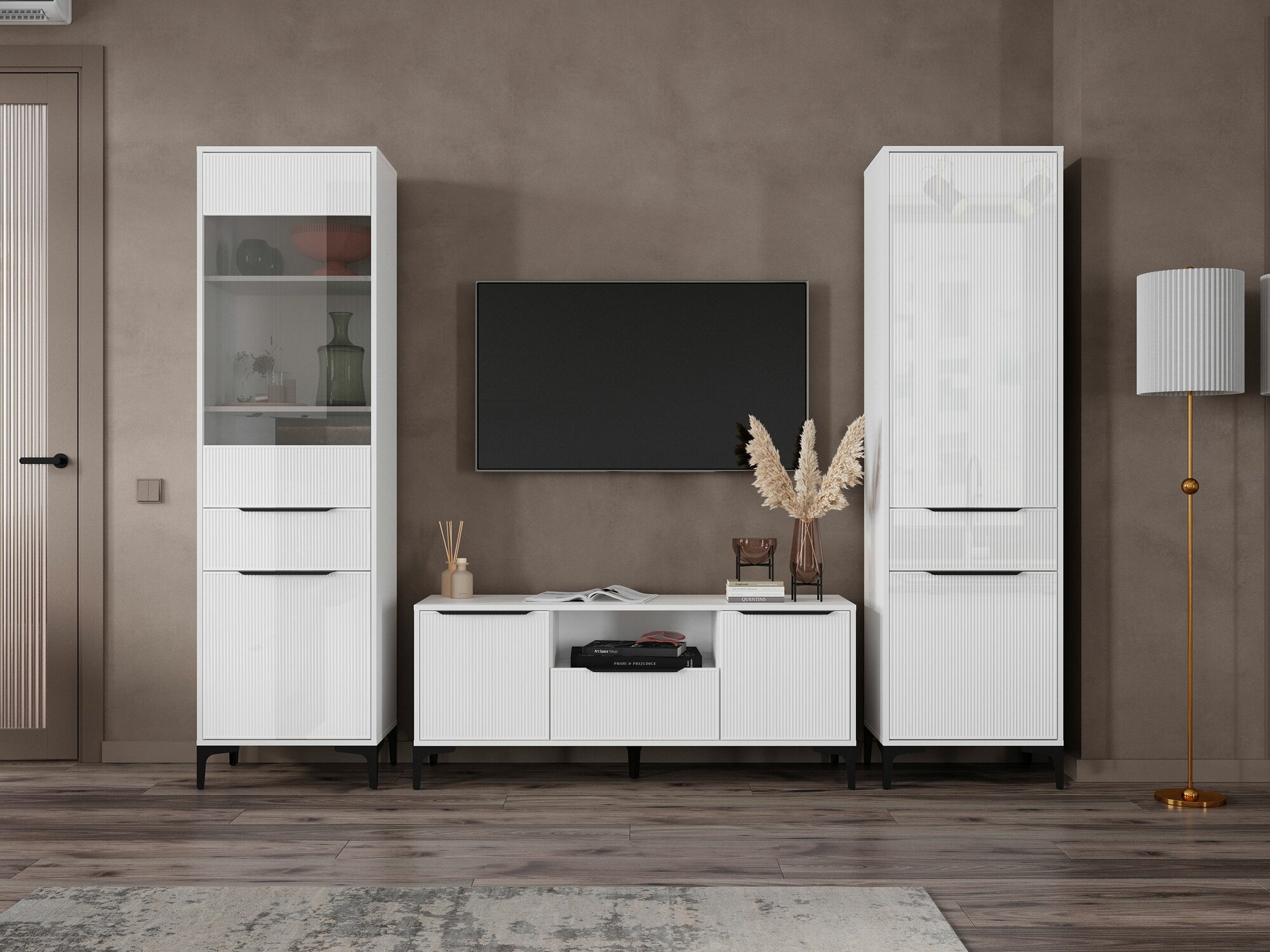 Модульная гостиная комплектация 5 Лайфмебель Иадама