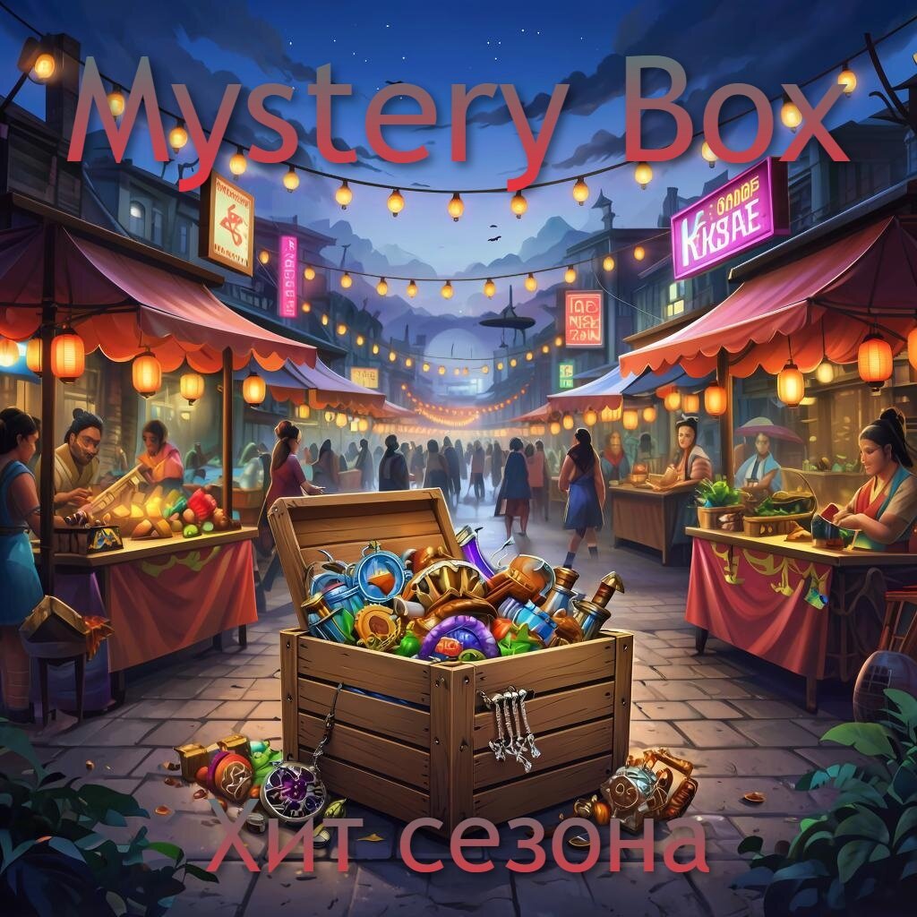 Коробка с сюрпризом "мистери бокс" mystery box универсальные подарки для друзей и близких ценность 2