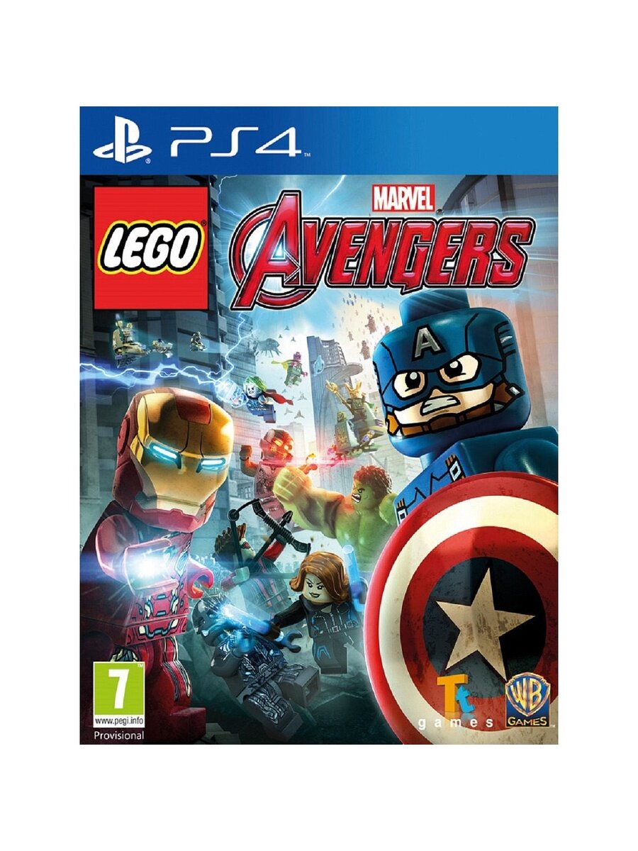 Игра LEGO Marvel Avengers / Мстители для PlayStation 4 (PS4) [Русские субтитры]