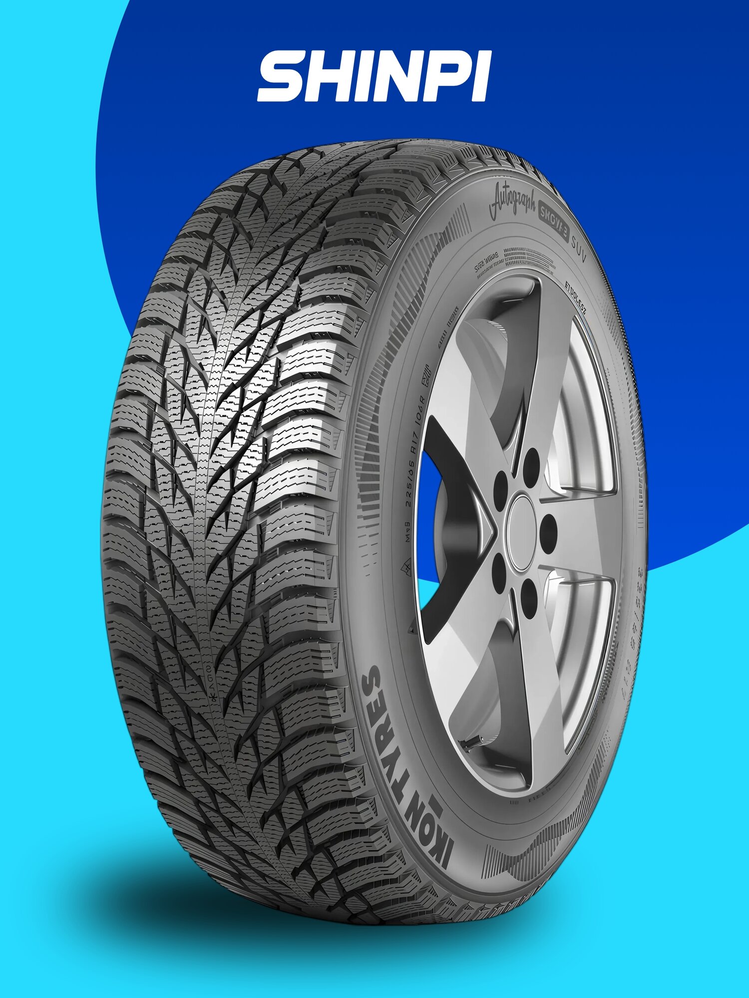 Шины Ikon Tyres Autograph Snow 3 175/65 R14 82R зимние