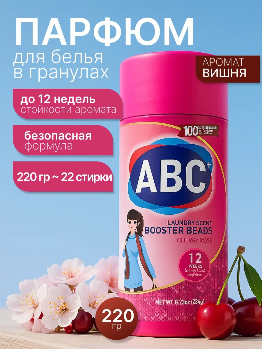 Кондиционер-парфюм для белья в гранулах 220гр