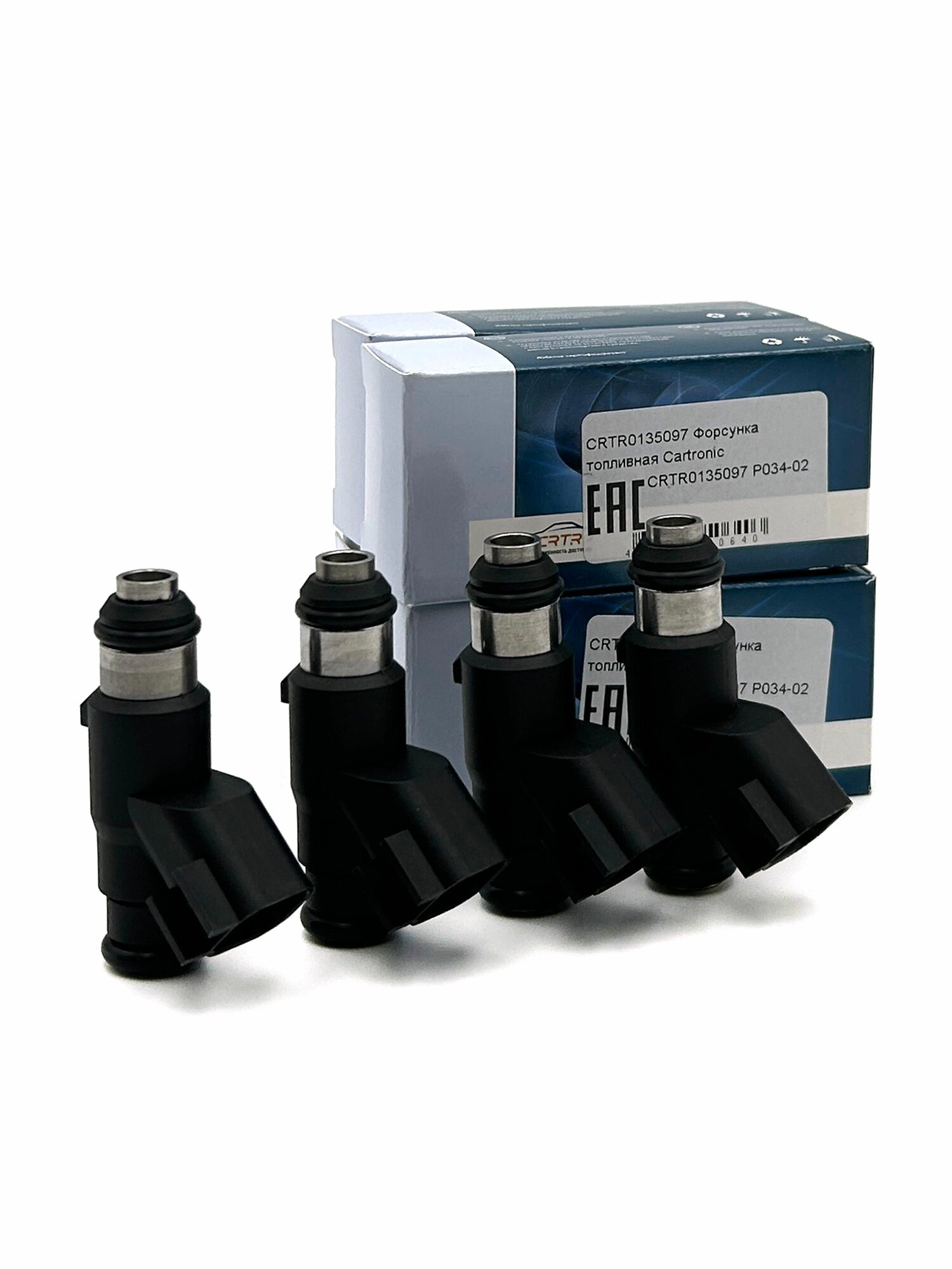 Форсунки топливные 4 шт. для а/м Lada Granta 21127 1.6 16V - Cartronic арт. CRTR0135097