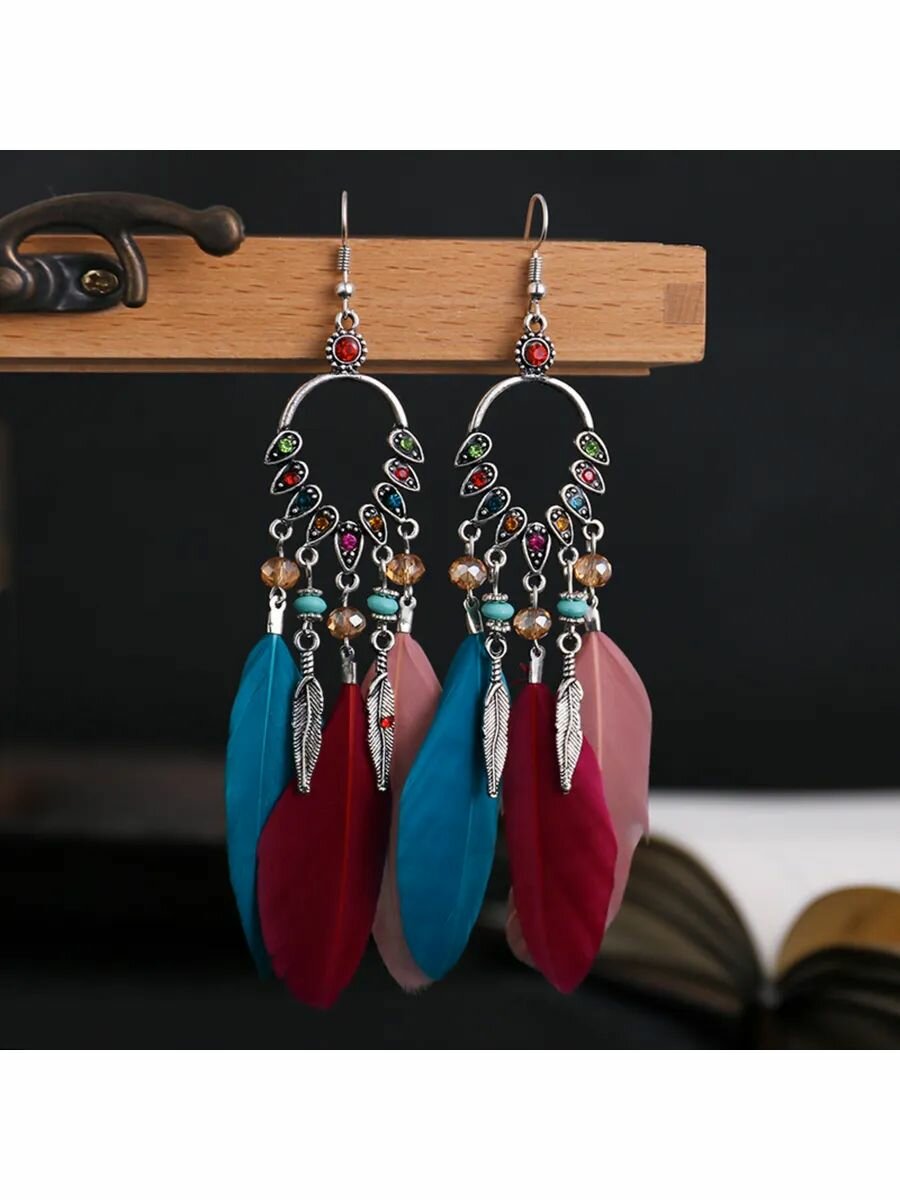 Серьги цепочки