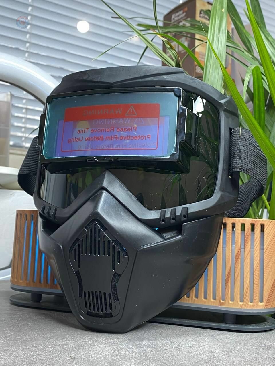 Маска сварщика хамелеон для дома и гаража, автозатемнение TIG MMA MIG MAG, солнечная батарея, широкий обзор, лёгкая сварочная маска
