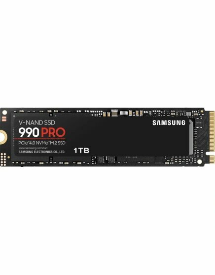 Твердотельный накопитель Samsung 990 Pro 1024ГБ, M.2 2280, PCIe 4.0 x4, M.2 MZ-V9P1T0BW