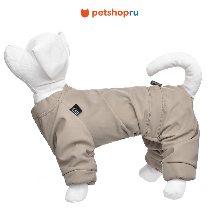 Lelap одежда Дождевик утепленный "Latte", размер L, Спинка 31 см