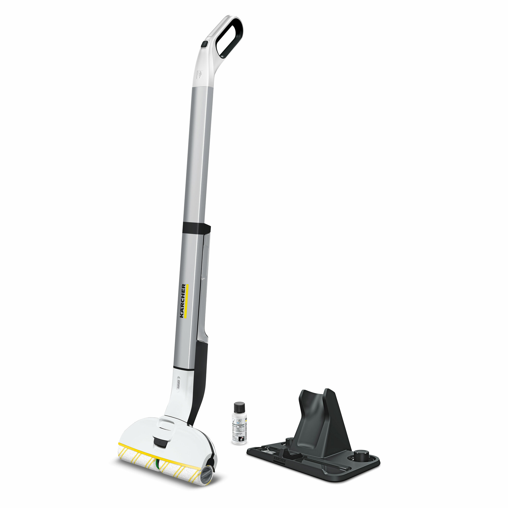 Аккумуляторный аппарат для влажной уборки пола (электрошвабра) Karcher EWM 2, белый