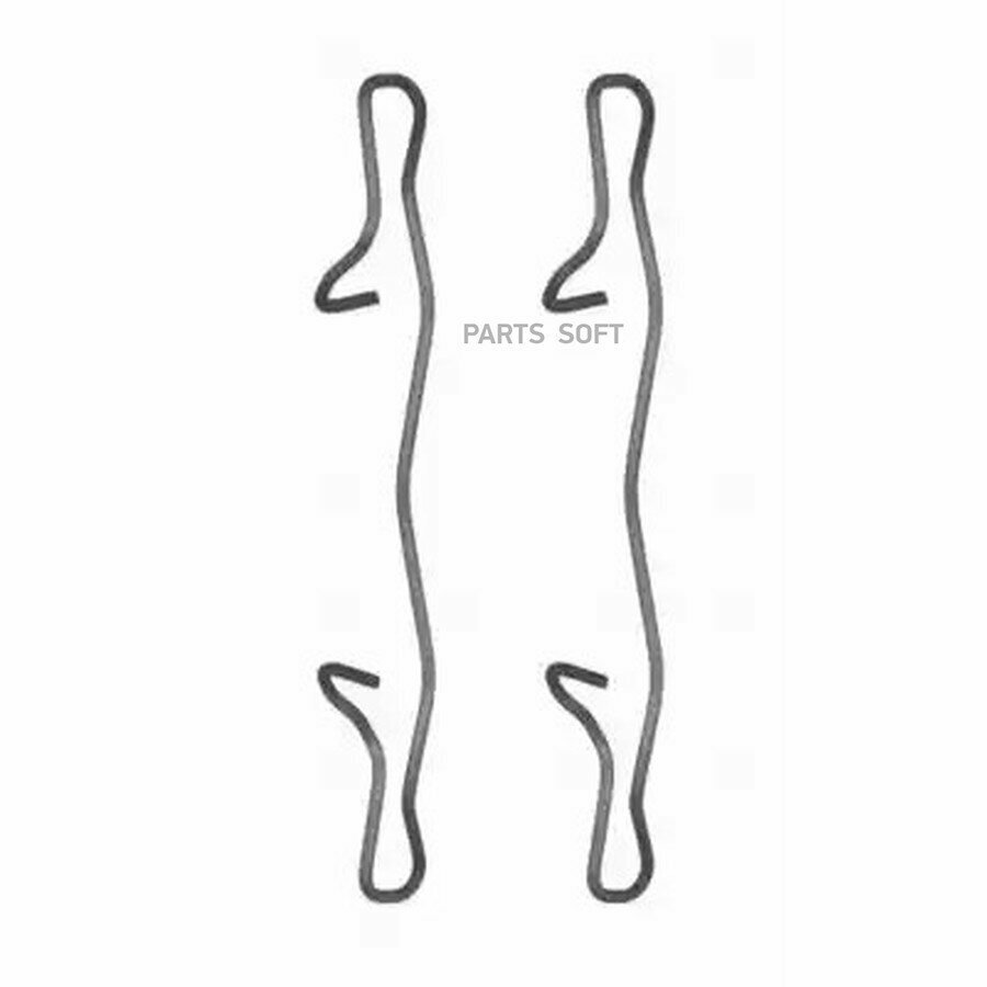 TEXTAR Пружина прижимная колодок тормозных