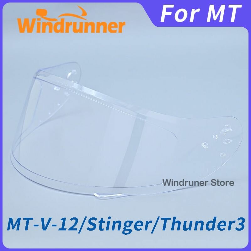 MT-V-12 MT STINGER THUNDER 3, Визор, запчаст для шлема, Мотоочки, Маска