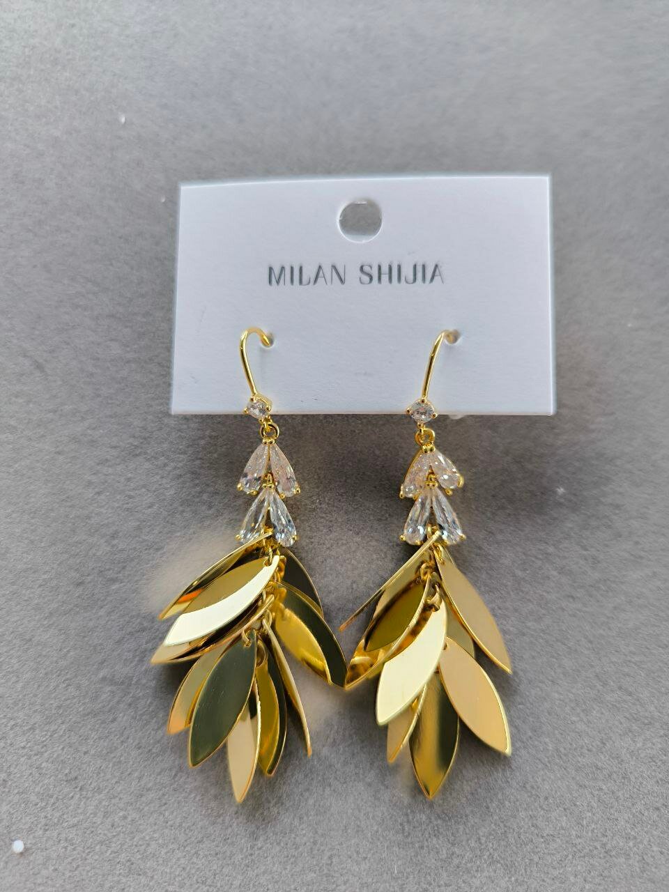 Серьги Академсервис, металл